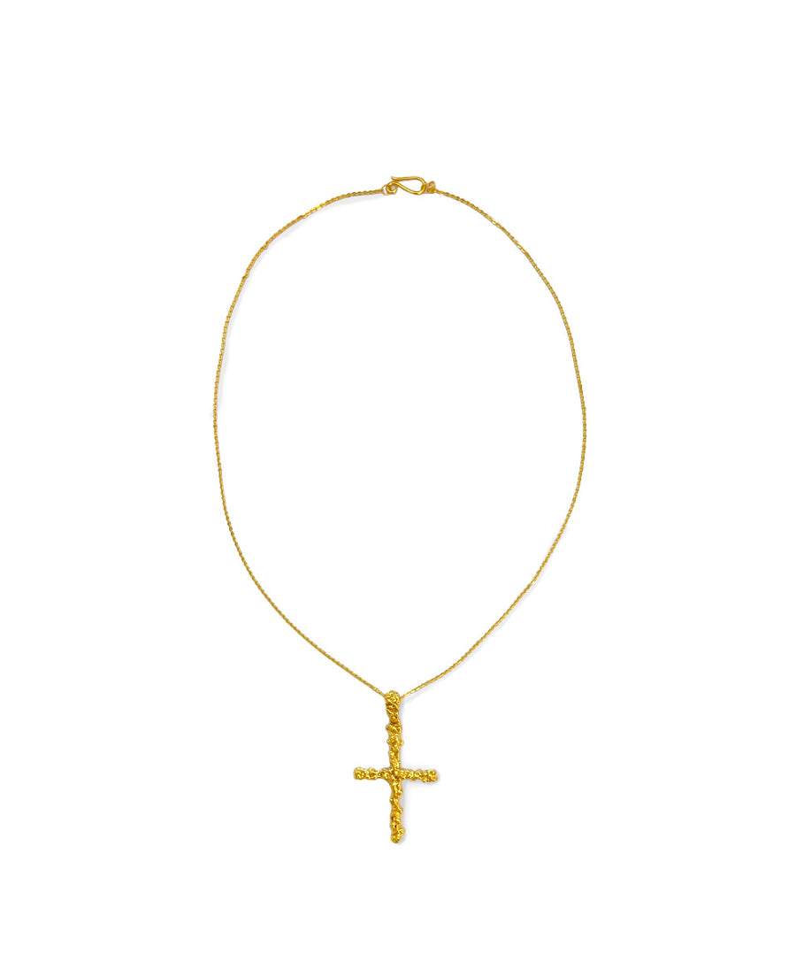 Cruz Necklace Gold – Mais X Frida